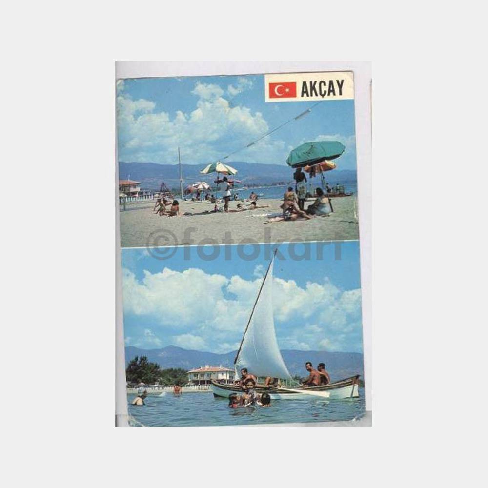 Edremit Akçay 2 Görünüş Kartpostal | fotokart